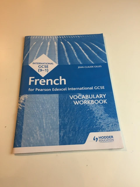 FRENCH FOR PEARSON Edexcel International GCSE Vocabulary Workbook £5.99 ...