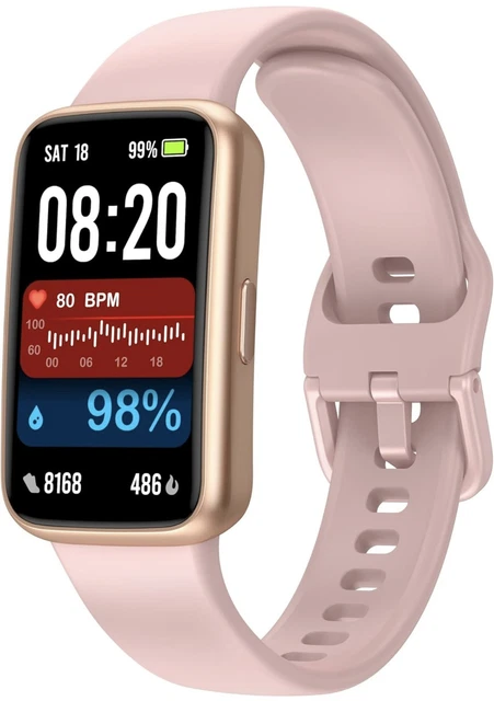 FITNESS TRACKER SMART Watch 1.47" Screen Heart Rate Sleep Monitor 100 ...