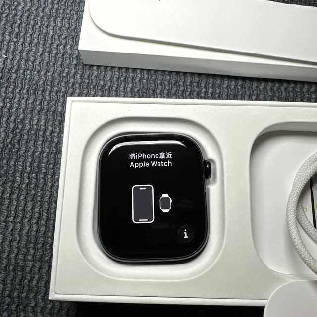APPLE WATCH SERIES 10, 46mm, Jet Black Ink Sport Loop M/L £229.00 ...