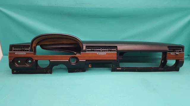 MERCEDES-BENZ W116 ARMATURENBRETT Cockpit Dashboard OHNE RISS Schwarz ...