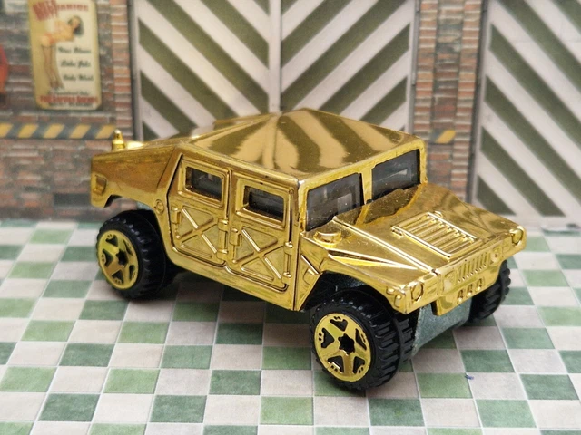 HOT WHEELS GENERAL Corp Humvee Gold Rides Loose Diecast Vehicle $1.90 ...
