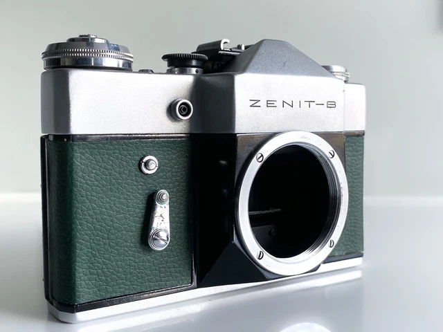 ZENIT B 35MM Film Camera | Green Leather | Mechanically Working ...