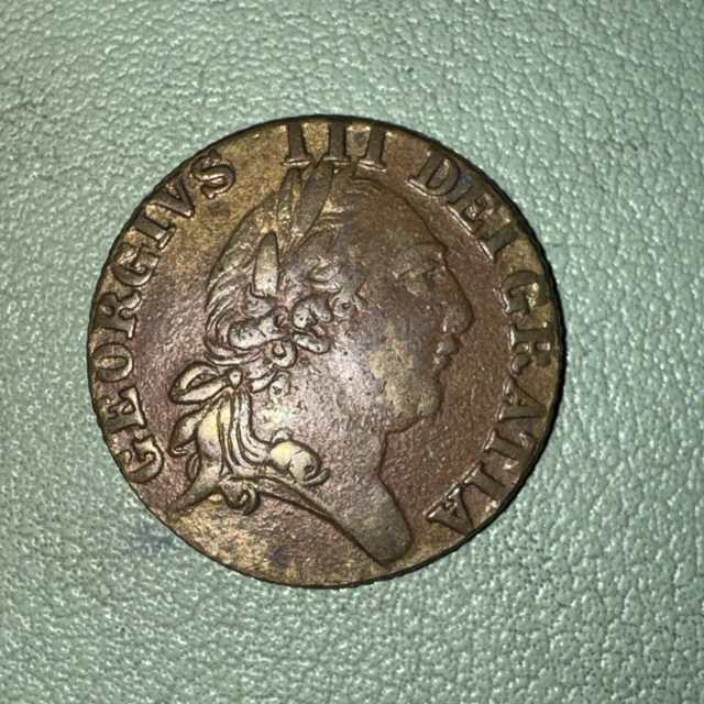 1790 GEORGE III Spade Half Guinea Token - Great Britain Counter ...