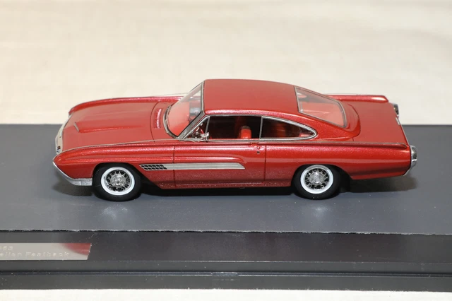 MATRIX 1/43 THUNDERBIRD Italien Fastback 1963 Serie Limitee 165/400 EUR ...