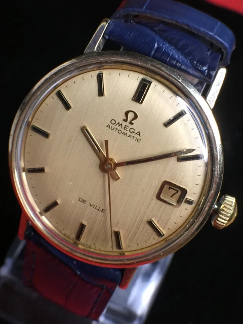 OROLOGIO DA POLSO OMEGA DE VILLE ref 162.046 cal 565 cassa in acciaio ...