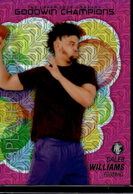 2023 GOODWIN CHAMPIONS Caleb Williams #SCP-79 éclaboussure de couleur ...