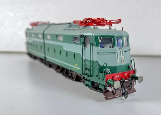 ROCO 63645 LOCOMOTIVA elettrica FS e646.003 Elaborata ep IIIb DC 1:87 ...
