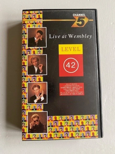 LEVEL 42 - Live At Wembley (VHS/SH) £7.50 - PicClick UK
