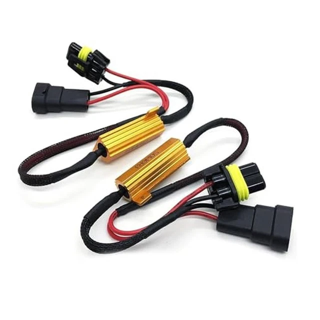 FOR LED LOAD Resistor Kit 50W with Copper Wire for 90059006 Headlight ...