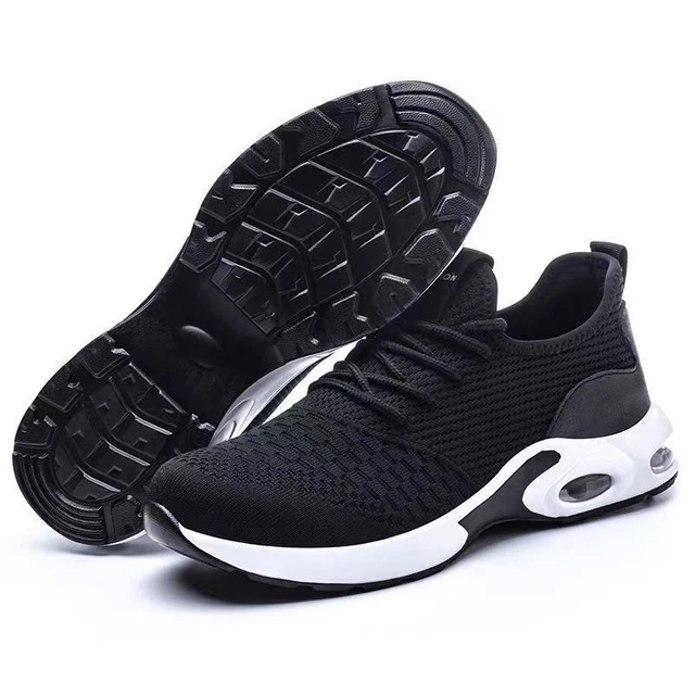 MENS ULTRA LIGHTWEIGHT STEEL TOE CAP SAFETY WORK SHOES TRAINERS Size 45 ...