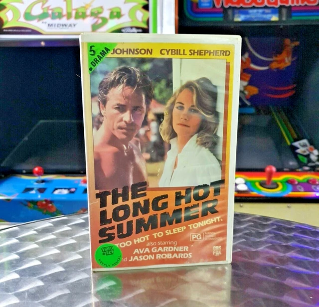 THE LONG HOT Summer - VHS Movie - CBS FOX Video Tape - Big Box Ex ...