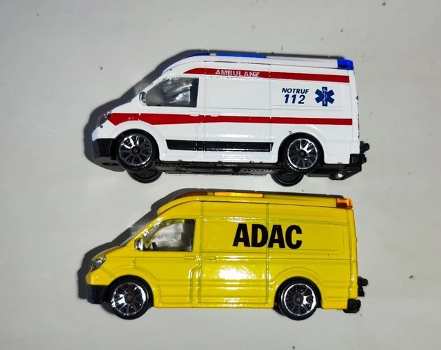 MAJORETTE VW CRAFTER ADAC ambulance £12.77 - PicClick UK