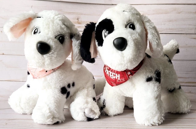 DISNEY 101 DALMATIANS Patch & Penny 8" Plush Stuffed Animals Vintage ...