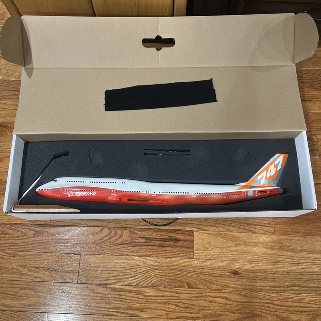 PACMIN MODELS 1/100 Boeing 747-8I Sunset House Livery NIB £413.62 ...