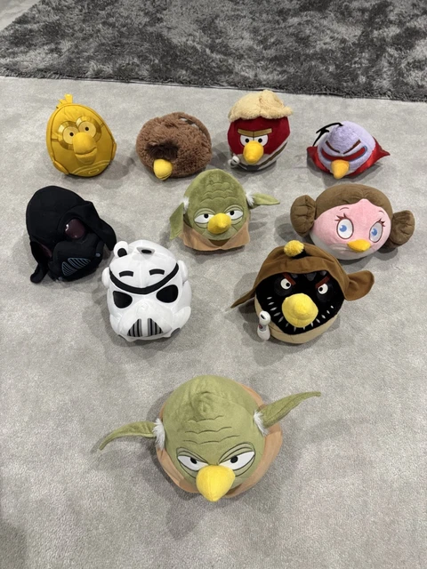ANGRY BIRDS STAR wars plush £42.30 - PicClick UK