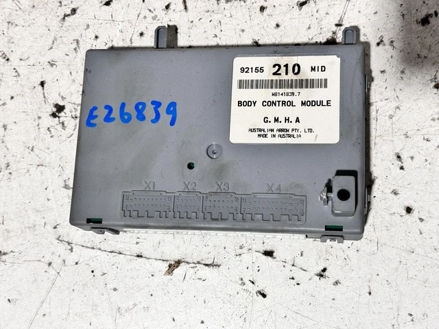 HOLDEN COMMODORE BODY Control Module VY 10/2002-08/2004 $150.00 ...