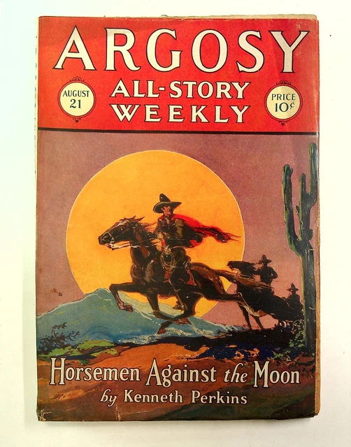 ARGOSY PART 3: Argosy All-Story Weekly Aug 21 1926 Vol. 179 #6 GD- 1.8 ...