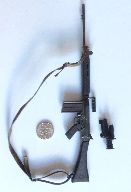 DRAGON 1/6 SCALE model Falklands British Army FN FAL L1A1 SLR (Graham ...