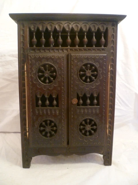 ARMOIRE BRETONNE miniature ancien meuble de poupée bois décoration collector EUR 24,00 - PicClick FR