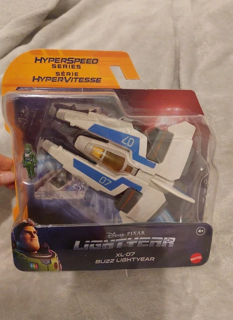DISNEY PIXAR LIGHTYEAR Hyperspeed Series XL-07 Rocket Ship & Mini Buzz ...