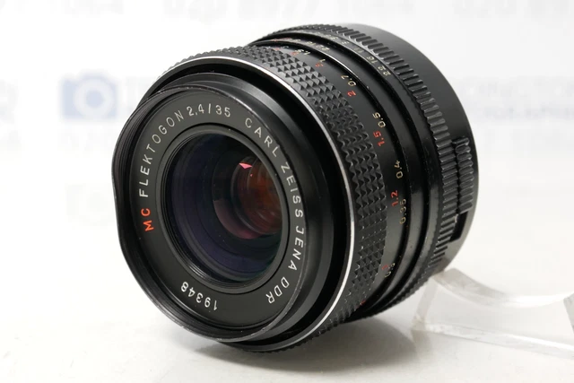 CARL ZEISS JENA DDR MC Flektogon 35mm f/2.4 Filter Ring Damage - M42 ...