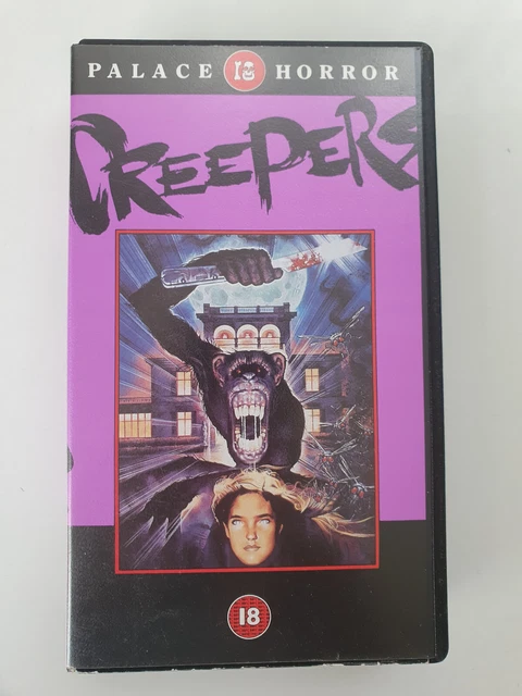 CREEPERS - JENNIFER Connelly - Palace Horror VHS Video £15.00 - PicClick UK