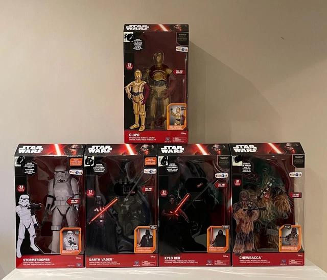 STAR WARS ANIMATRONIC Figure; Stormtrooper/Darth Vader/Kylo Ren ...