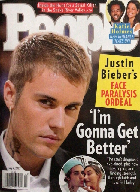 NEW PEOPLE MAGAZINE July 4, 2022 Justin Bieber‘s Face Paralysis Ordeal ...