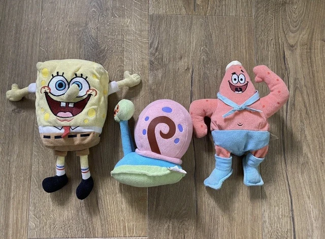 SPONGEBOB SQUAREPANTS, PATRICK And Gary TY Plush Toys 2006 £19.99 ...