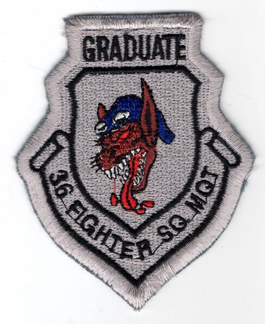 OLD USAF PATCH - 36th Fighter Squadron / 51st Fighter Wing - Osan AB ...