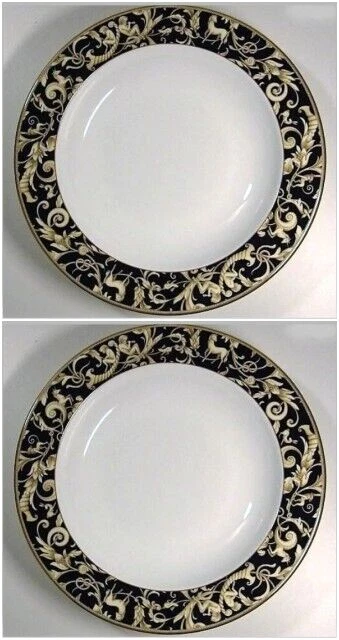WEDGWOOD &CORNUCOPIA& PASTA Plate 11in Two (2) Plates with tag open ...