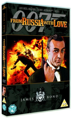 FROM RUSSIA WITH Love DVD 2 disc set & Booklet 007 James Bond Sean ...