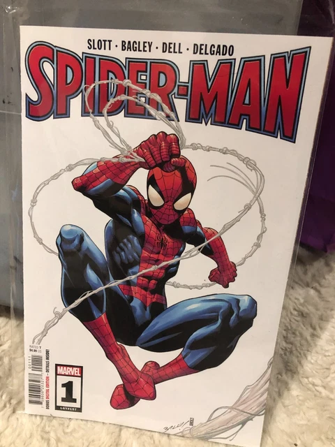 SPIDER-MAN 2022 MARVEL Dan Slott Comic Book Issue #1 Main Cover £10.00 ...