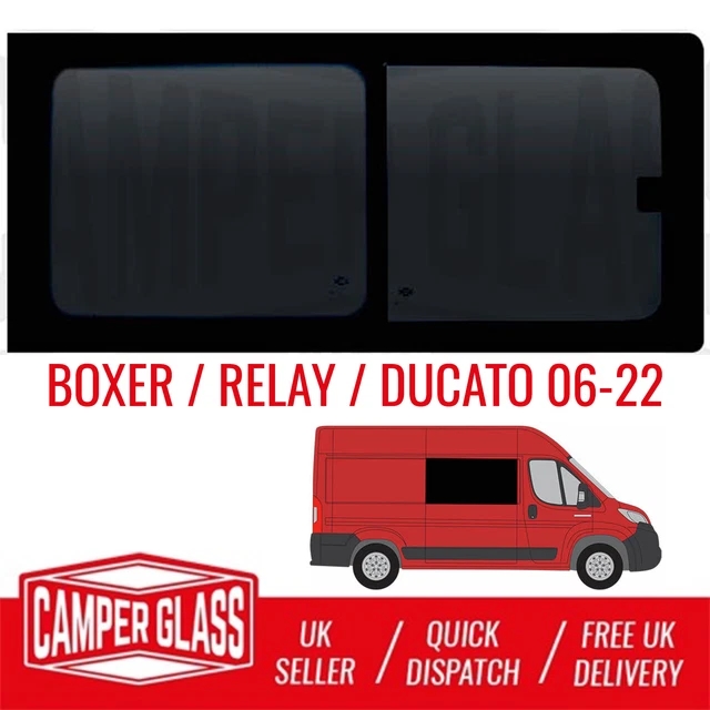 PEUGEOT BOXER CITROEN Relay Fiat Ducato Driver Side Sliding Window ...