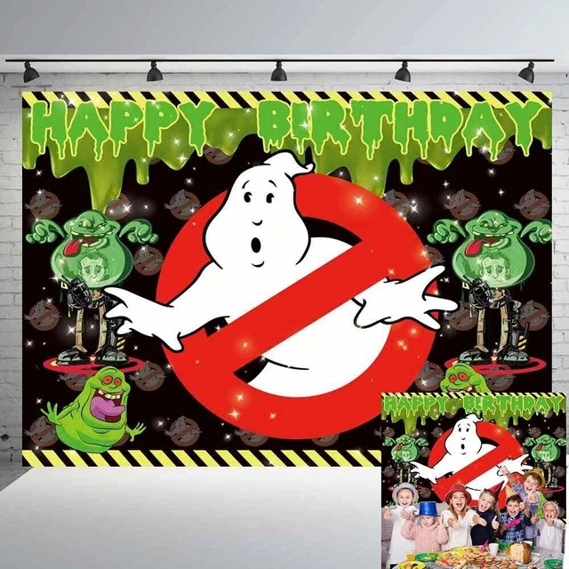 GHOSTBUSTERS BIRTHDAY DECOR Party Supplies Backdrop Banner for Kids ...