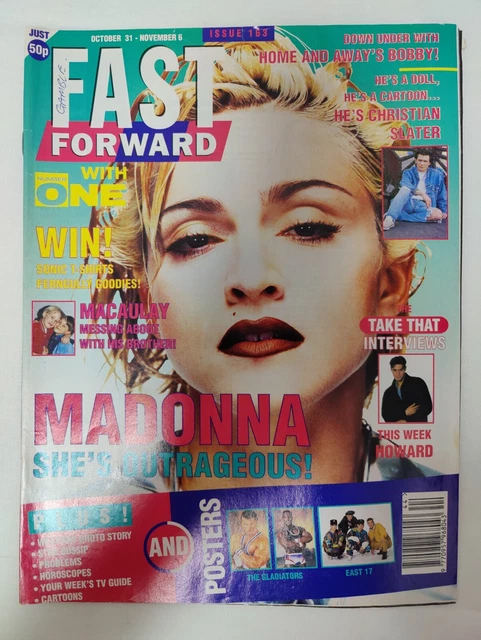 FAST FORWARD MAGAZINE 31 October - 6 November 1992 Issue 163 £4.72 ...