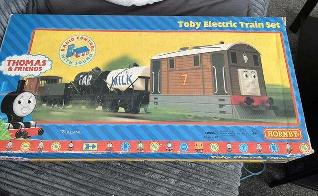 HORNBY OO GAUGE Thomas & Friends. Rare Toby Electric Train New Set £150 ...