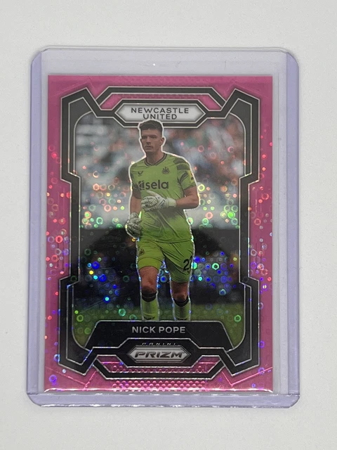 NICK POPE 2023-24 Panini Prizm Premier League Pink Breakaway Circles ...