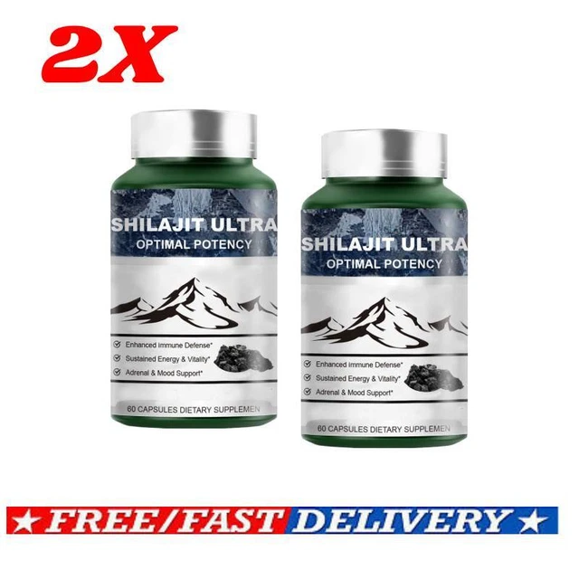 SHILAJIT ULTRA OPTIMAL Potency, Shilajit Extract with L-Arginine2-X £9. ...