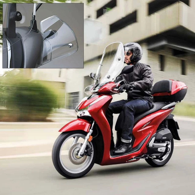 HONDA SH125I GENUINE Handguard Knuckle Guard Kit Clear 08P70-K0R-D20 £ ...