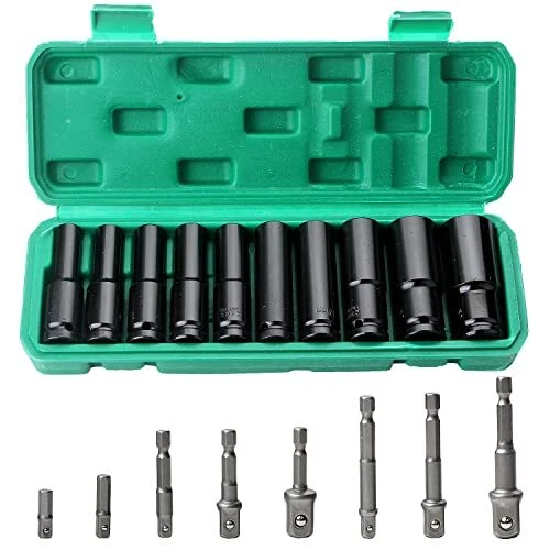 JEU DE DOUILLE a Choc Coffret Douille Hex Longue 1/2'' L'ensemble ...