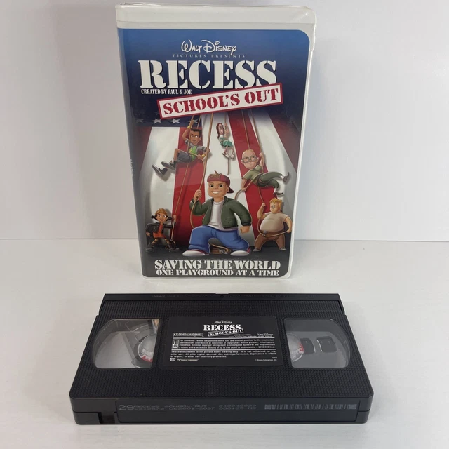 WALT DISNEY RECESS School's Out VHS Tape Video Clamshell Vintage £2.87 ...