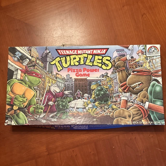 TEENAGE MUTANT NINJA Turtles Pizza Power Board Game TMNT 1987 £25.58 ...