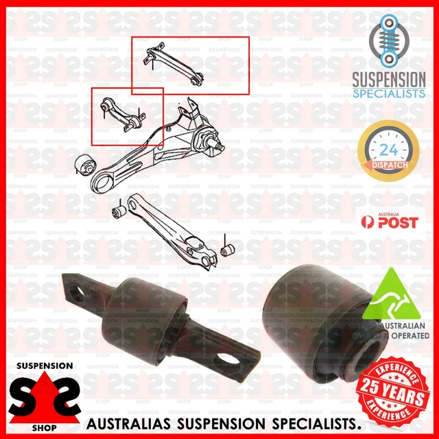 REAR AXLE LOWER Mounting, Control/Trailing Arm Suit MITSUBISHI Lancer 1.8 i $40.16 - PicClick AU