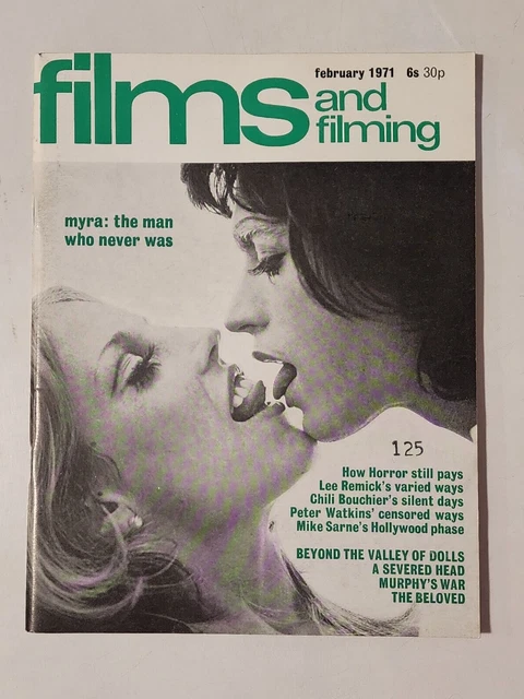 FEBRUARY 1971 FILMS And Filming Magazine Myra Breckinridge Cover £7.86 ...