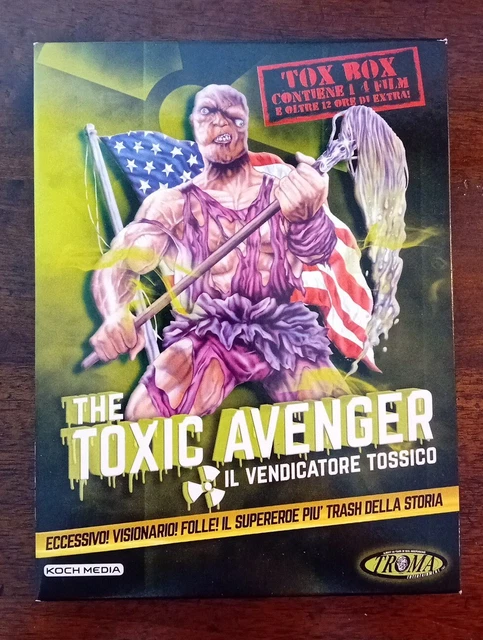 THE TOXIC AVENGER (Il Vendicatore Tossico) TOX BOX - Cofanetto 5 DVD ...