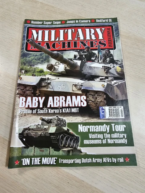 MILITARY MACHINES INTERNATIONAL Magazine July 2009 K1A1 MBT Dutch Army ...