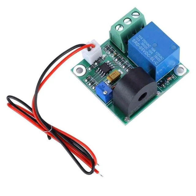 ADJUSTABLE AC CURRENT Sensor Module with Overcurrent Relay $7.74 - PicClick