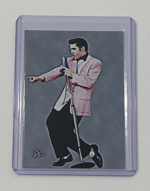 ELVIS PRESLEY LIMITED Edition Artist Signed “Ed Sullivan Show” Trading ...