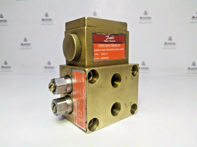 DANFOSS DPCV-3 DOUBLE pilote clapet anti-retour avec bloc de commande CS-3 A1 EUR 321,82 ...